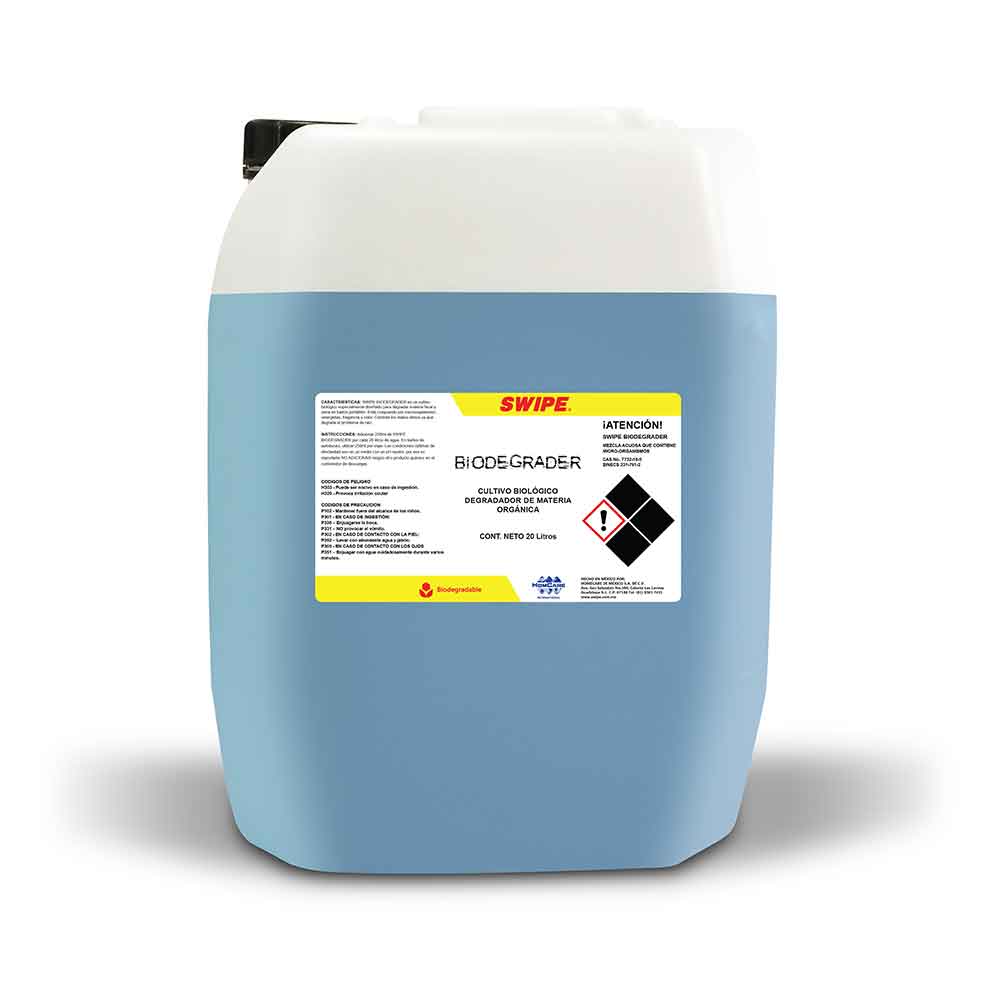 Degradador de materia organica - Biodegrader SWIPE® | Ecotropa
