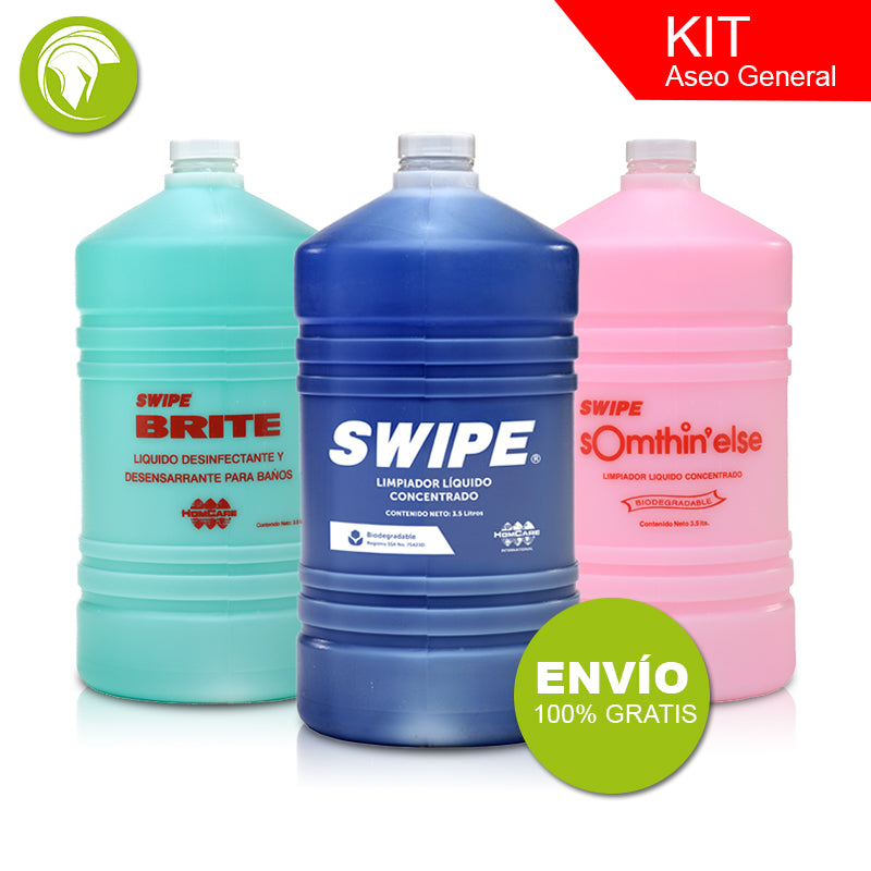 Kit de aseo general de casa | Productos SWIPE® | Ecotropa