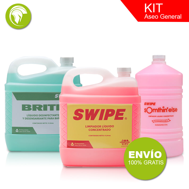 Kit de aseo general de casa | Productos SWIPE® | Ecotropa